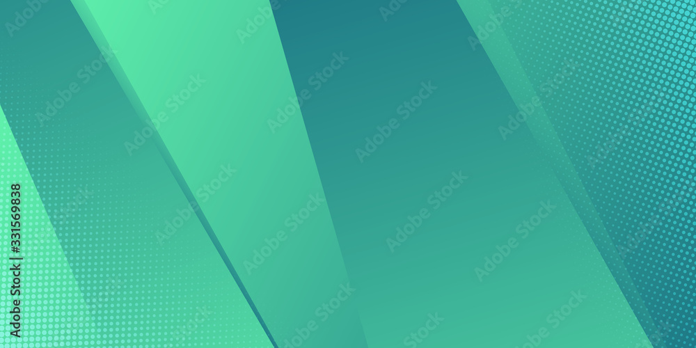 Blue Green Tosca Abstract Presentation Background. Vector illustration ...