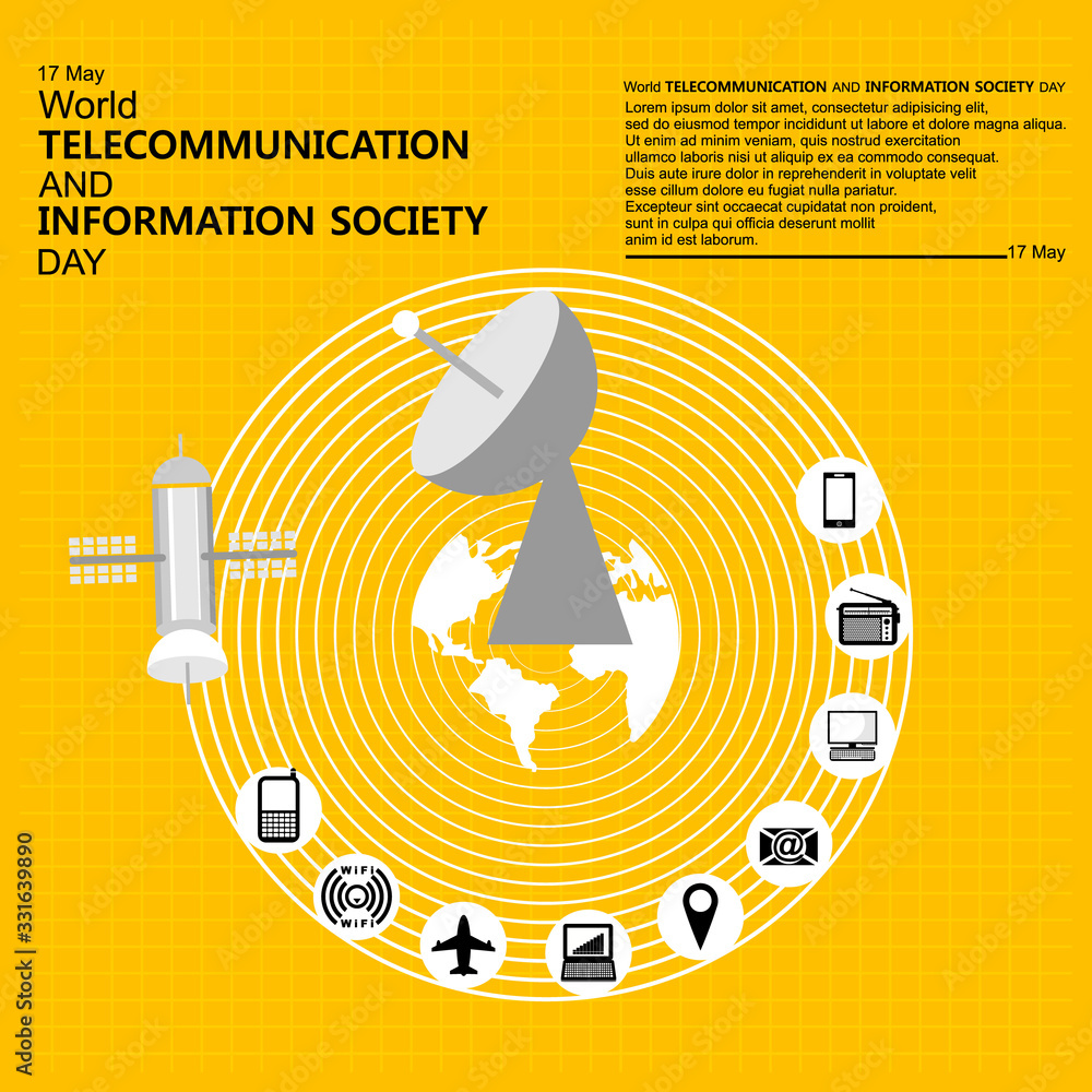 World Telecommunication and Information Society Day, Poster and Banner ...