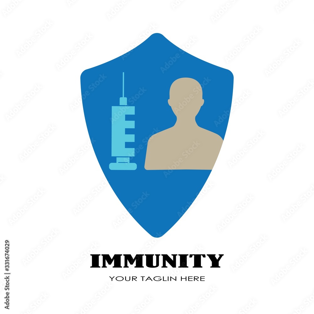 immunization logo Stock Vector | Adobe Stock
