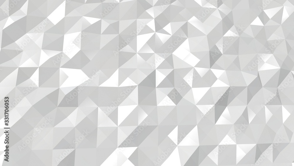 triangles low poly background . white halftone grey gray romantic ...