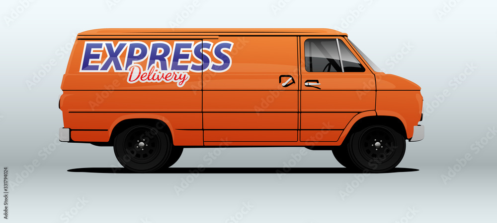 Vintage Delivery Van