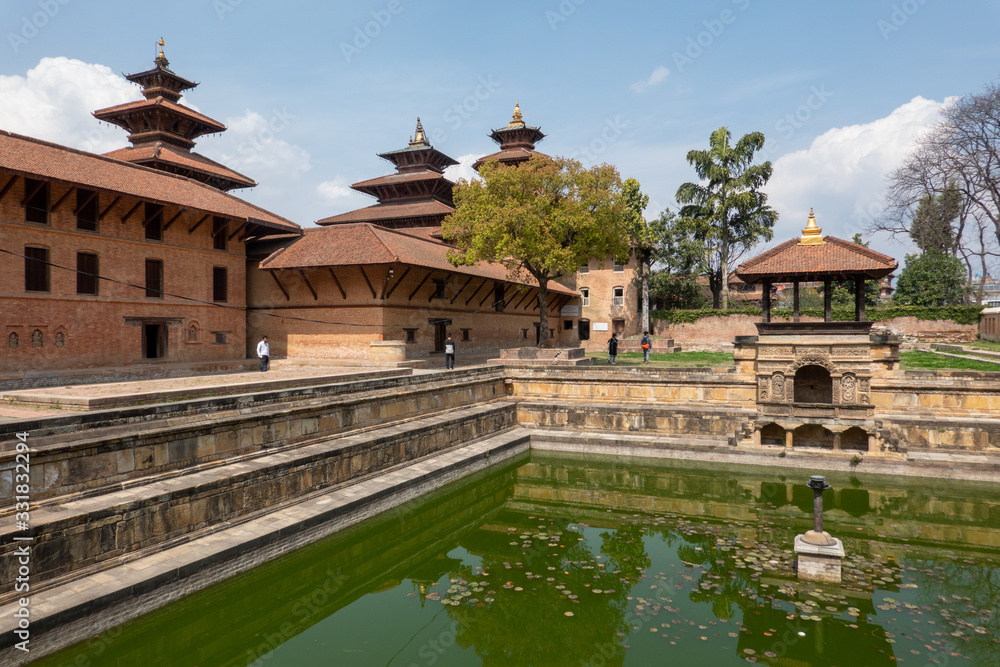 Patan Durbar Marg UNESCO World Heritage Site Kathmandu Nepal Stock ...