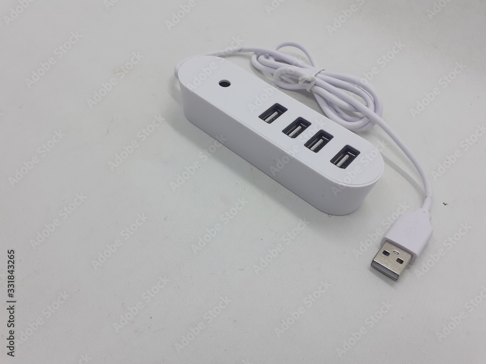 Blank Empty Electronic USB Hub for Computer Connection Expansion Tools ...