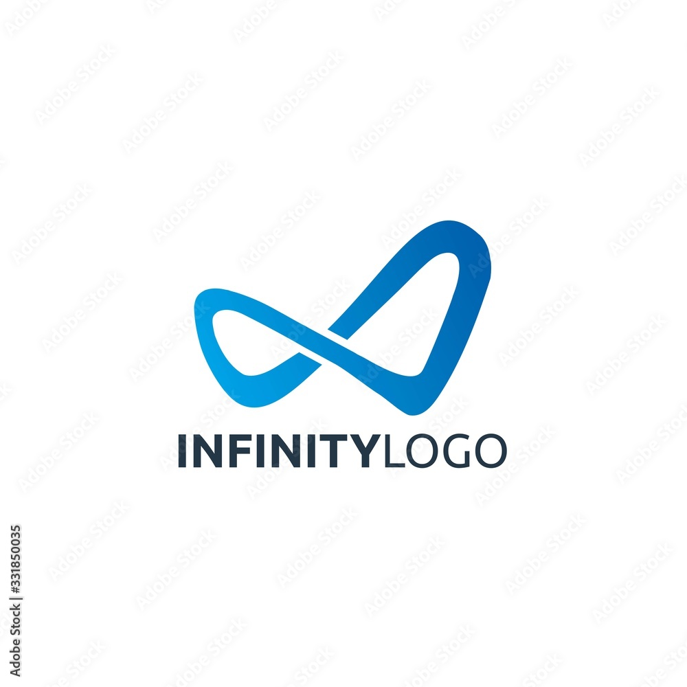 INFINITY Logo Templates Vector and Infinite Stock Vector | Adobe Stock
