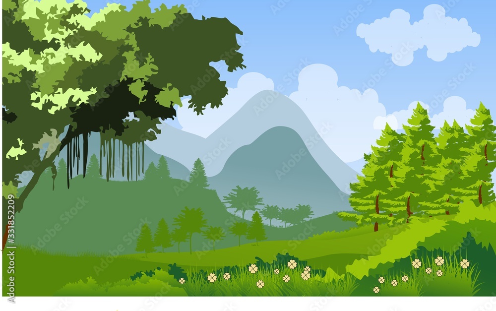 I made this design with CorelDraw software, I was inspired by the view ...