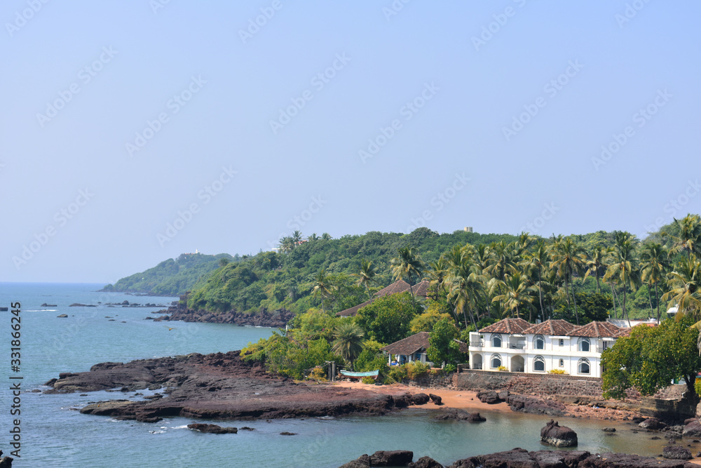 Photo & Art Print ocean captured from dona paula view point in goa ...