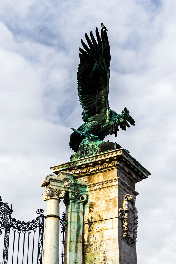 The Turul is a mythological bird of prey, mostly depicted as a hawk or ...