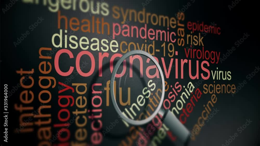 Coronavirus Covid-19 dangerous pandemic flu disease health risk of ...