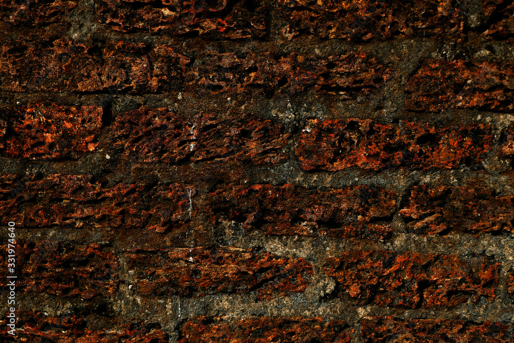 Old laterite wall laterite texture background,Pattern decorative uneven ...
