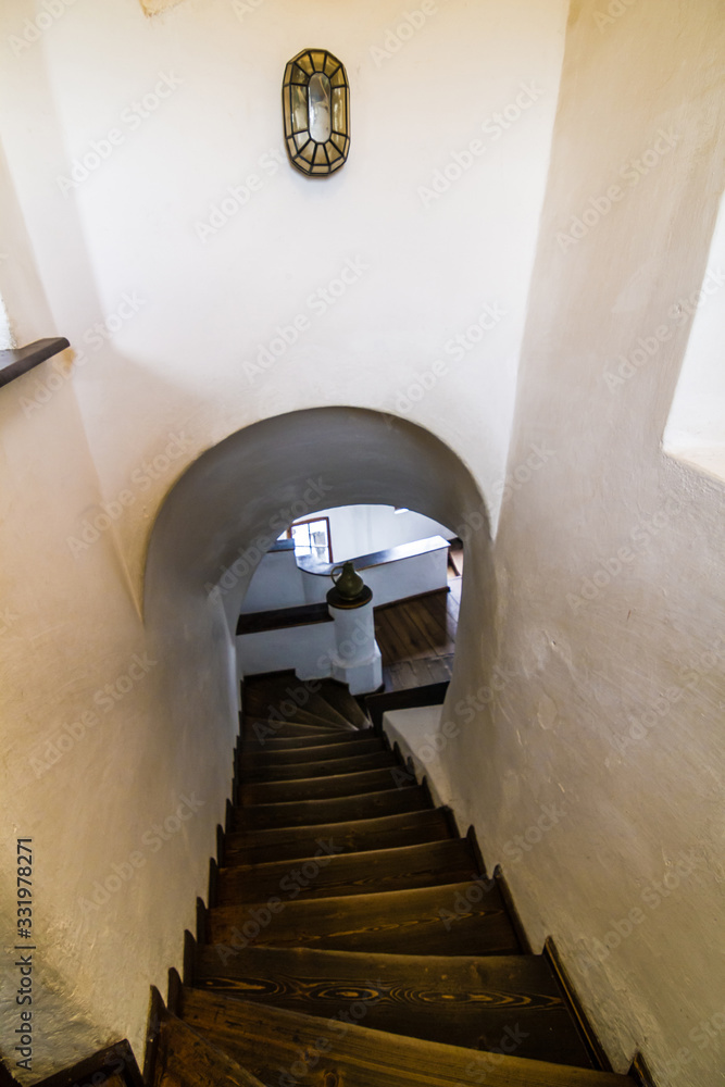 Medieval Castle of earl Vlad Dracula in Bran Stock Photo | Adobe Stock