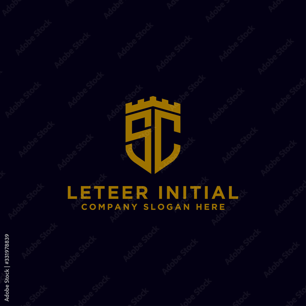 logo design inspiration for companies from the initial letters of the ...
