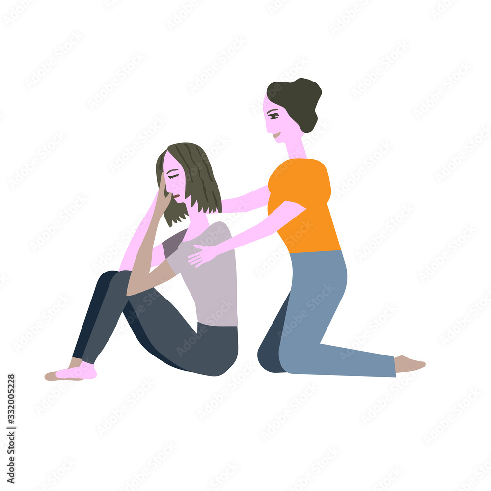 Empathy vector illustration Stock Vector | Adobe Stock