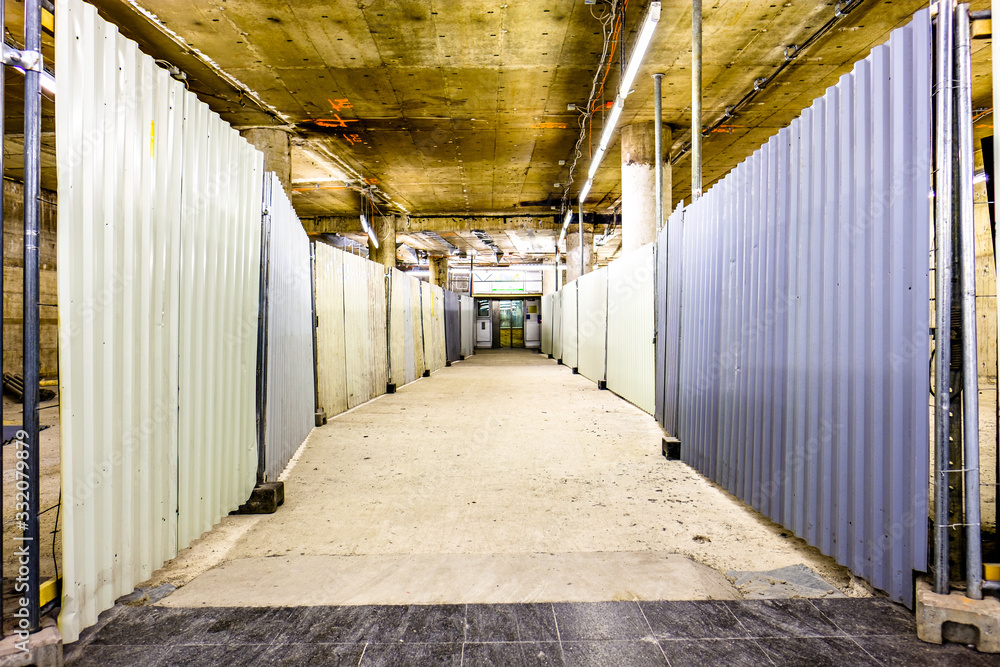 hoarding fence Stock Photo | Adobe Stock