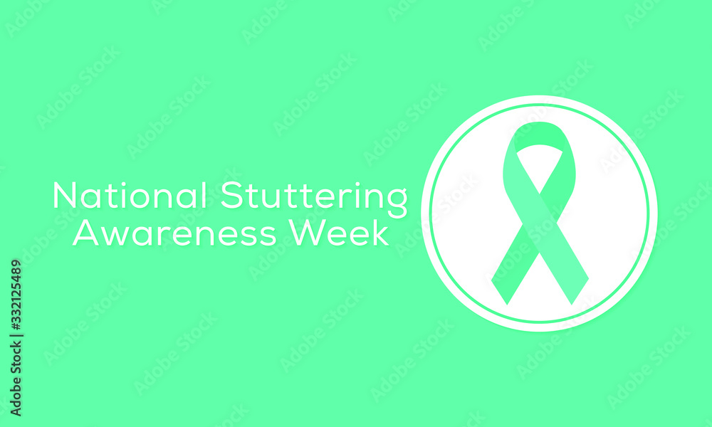 Vector illustration on the theme of National Stuttering awareness week ...