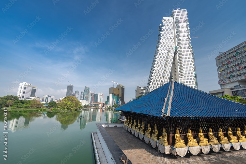 Beautiful Colombo city buildings and skyline in Sri Lanka Stock Photo ...