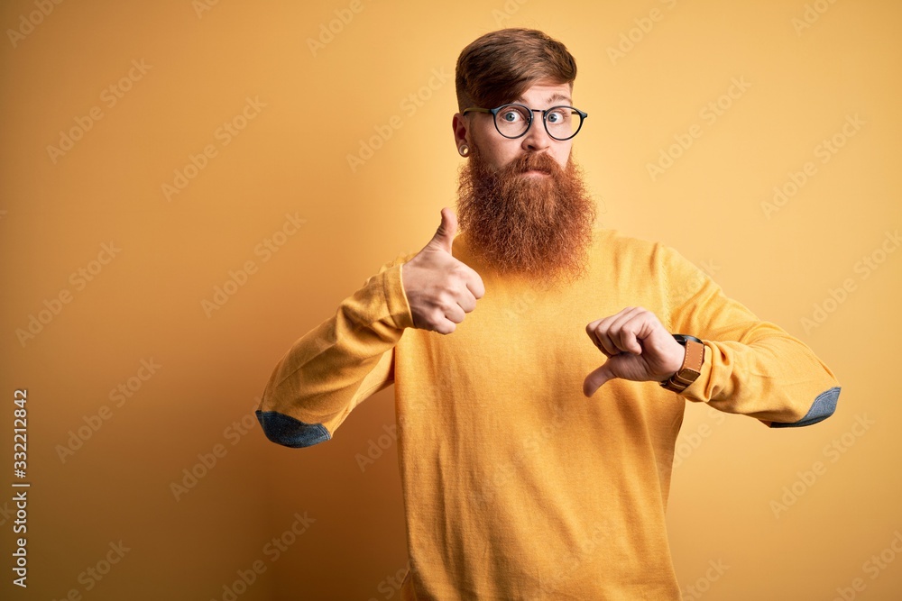 Handsome Irish Man Red Hair
