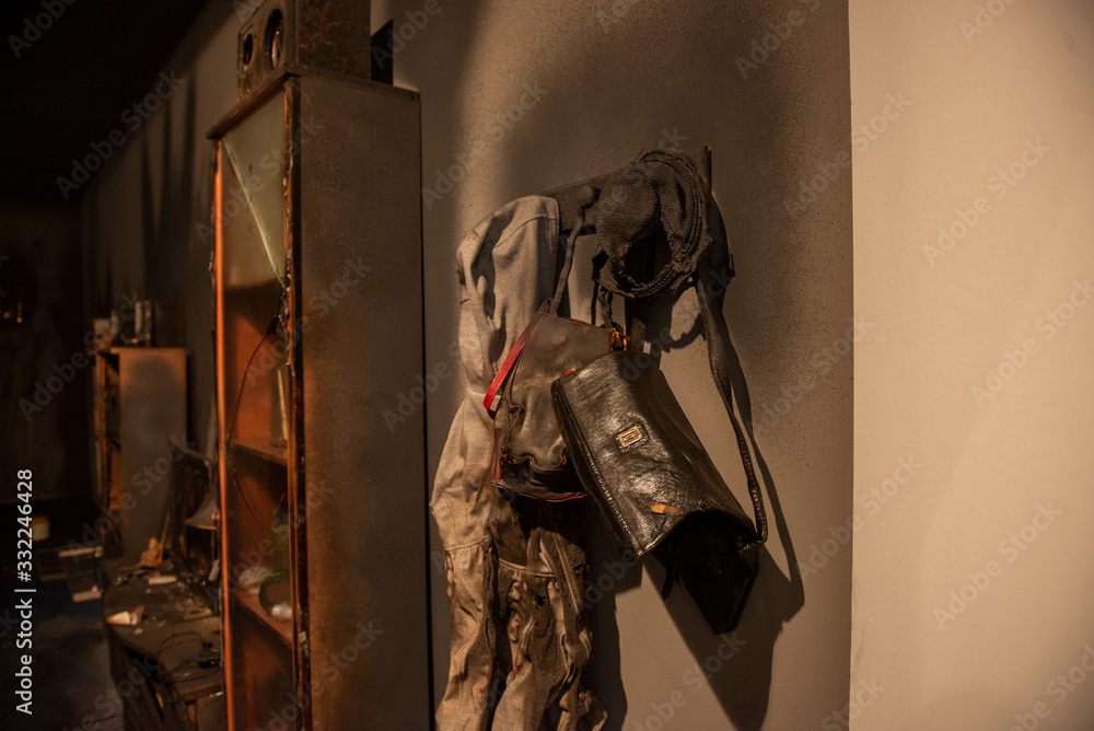 house burned inside Stock Photo | Adobe Stock