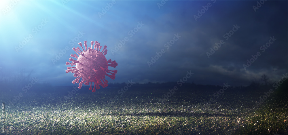 Coronavirus outbreak and coronaviruses influenza background as ...