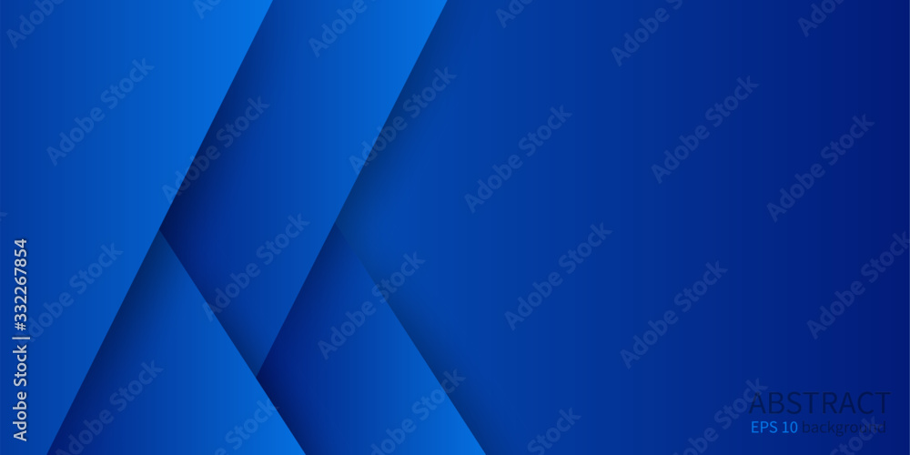 Blue Background Overlap Layer On Dark Space For Background Design