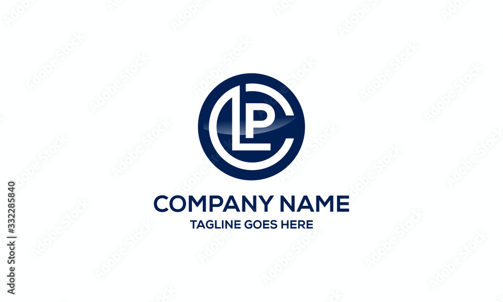 Letter CLP Vector Logo Design Inspirations Stock Vector | Adobe Stock