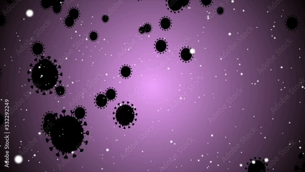 Coronavirus Covid-19 Infected virus 2019-ncov pneumonia in blood ...