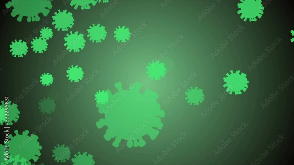 Coronavirus Covid-19 Infected virus 2019-ncov pneumonia in blood ...