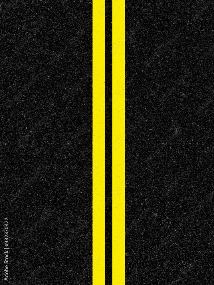 lines on the road Stock Photo | Adobe Stock