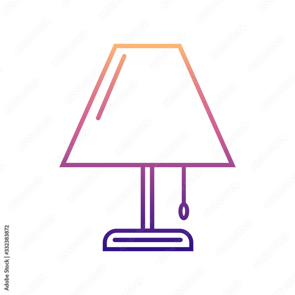 night light nolan icon. Simple thin line, outline vector of Appliances icons for ui and ux ...