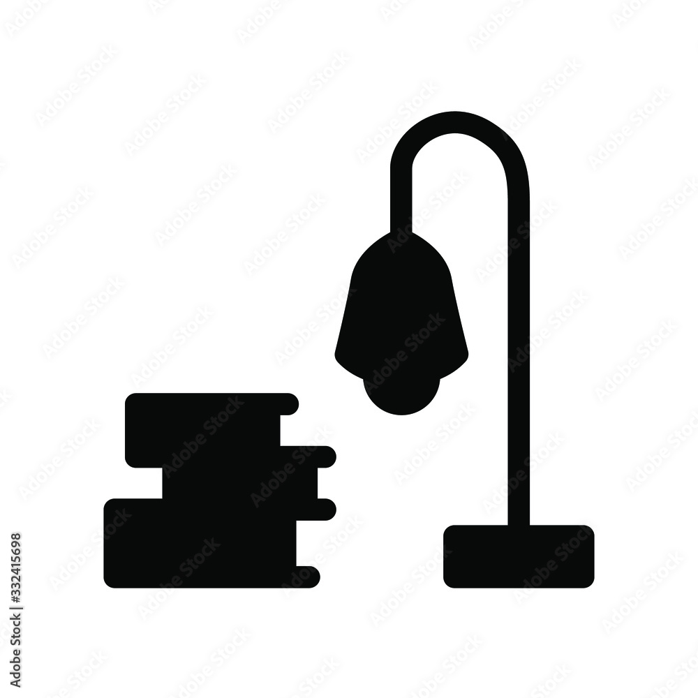 Reading student , icon template logo vector illustration, education ...