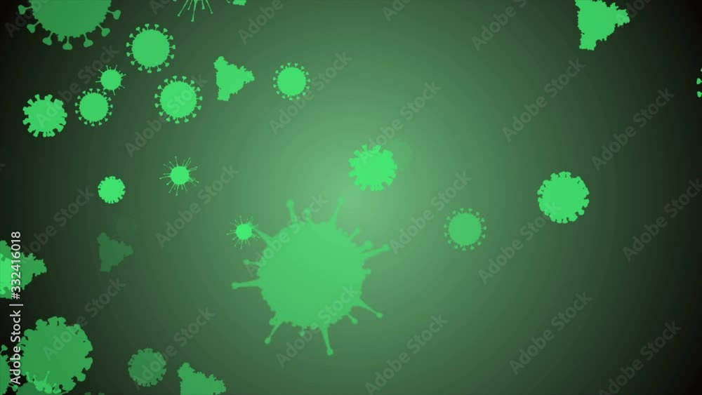 Video „Medical illustration 2d, 3d animation background of cells ...