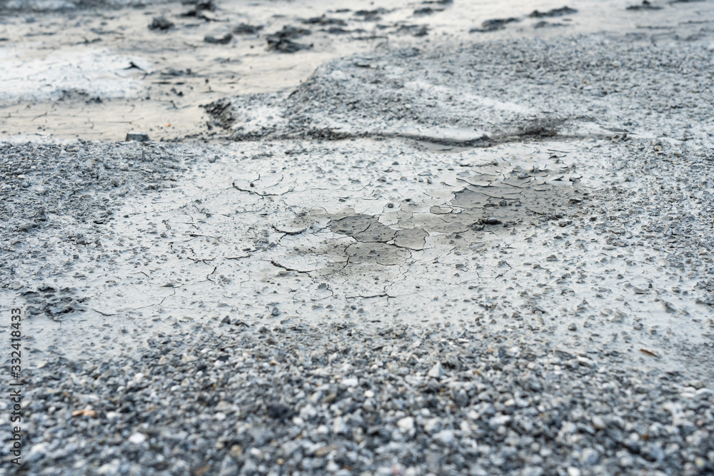 Arid soil texture background during sunset Stock Photo | Adobe Stock