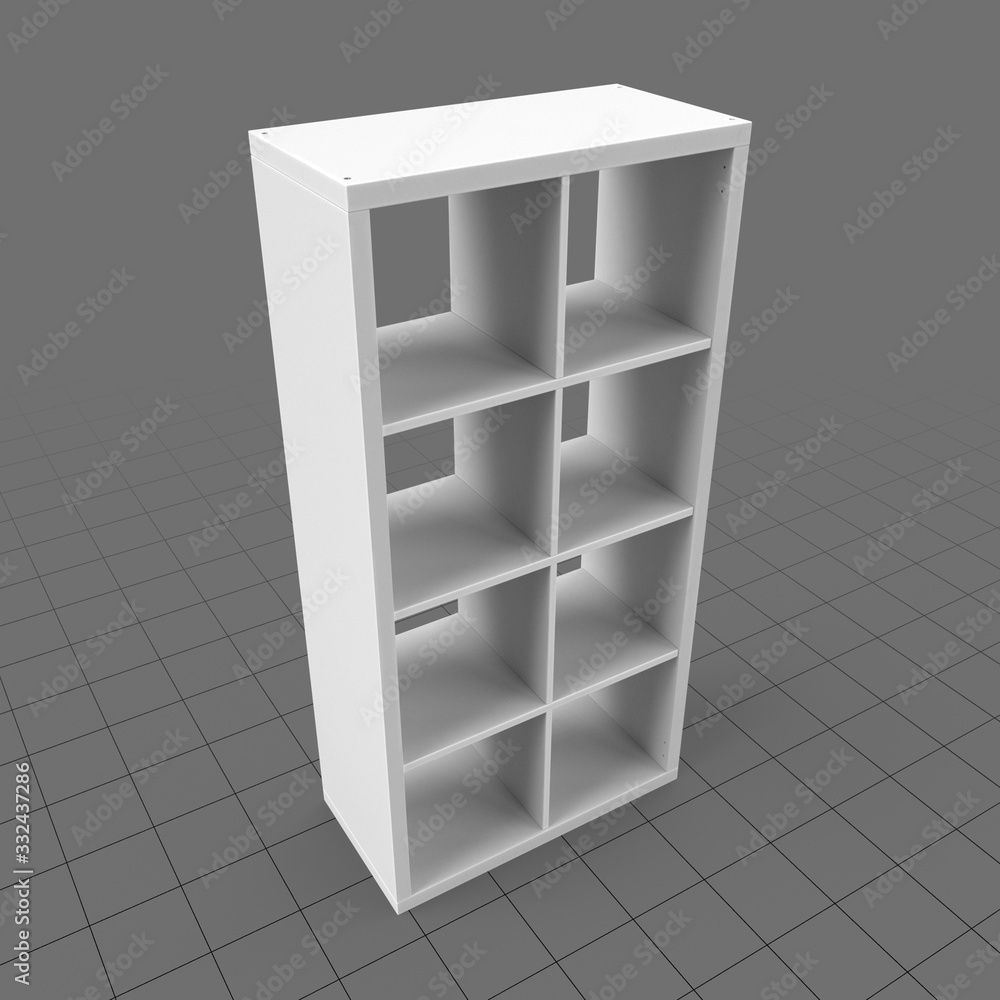 Modern shelf Stock 3D asset | Adobe Stock
