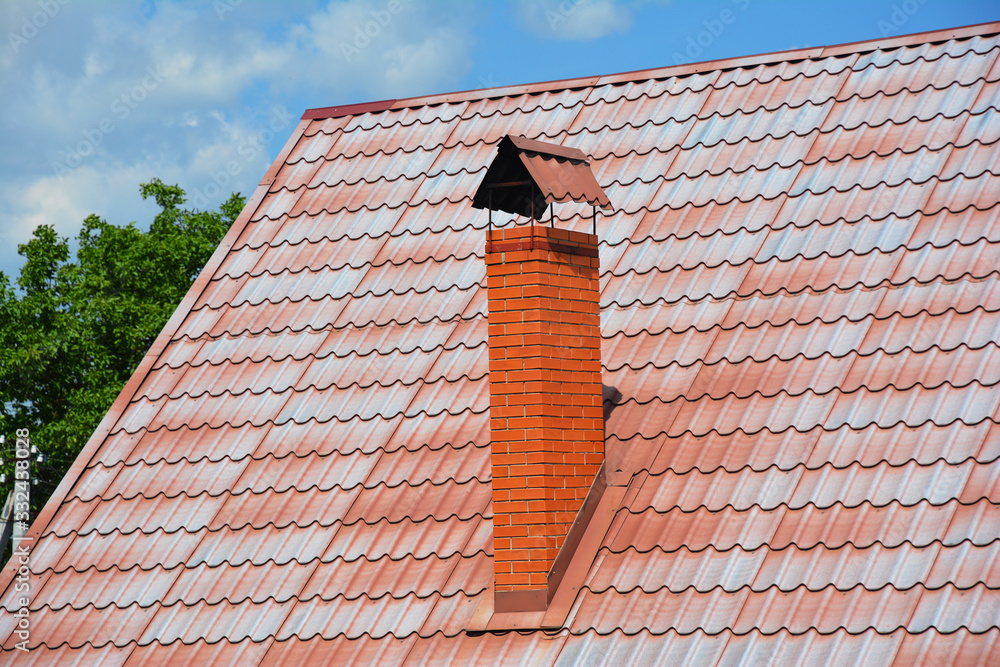 Roof tile of low quality can result in roof discoloration and white ...