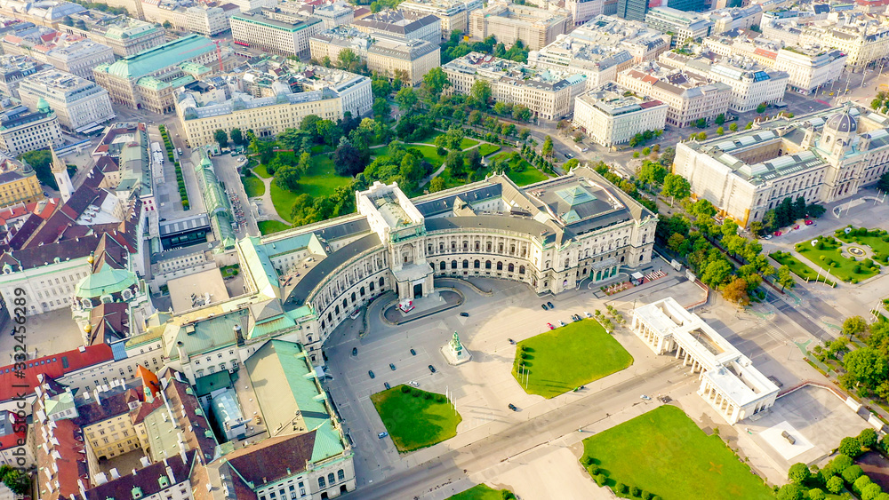 Hofburg Palace Aerial