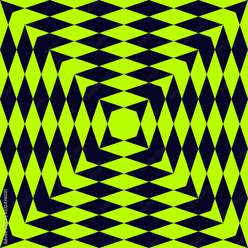 Abstract vector geometric checkered pattern. Seamless texture with ...