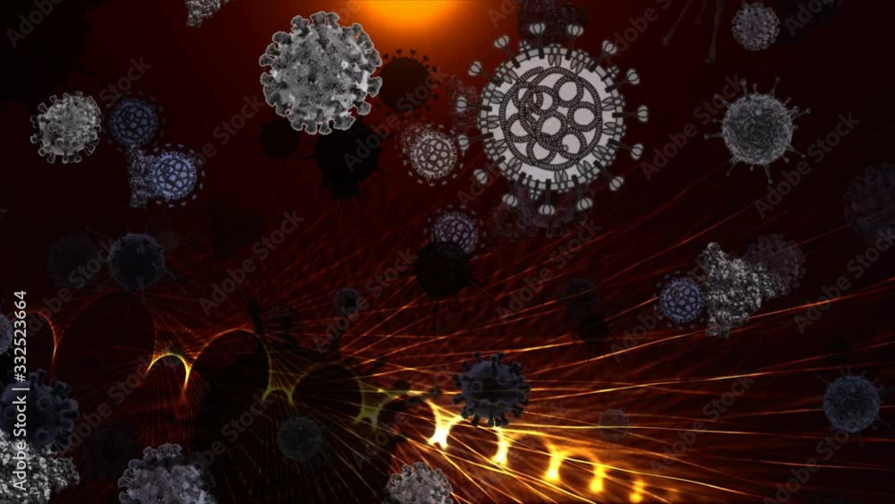 Evil cells of coronavirus bacterium, characters emoji of covid 19 virus ...