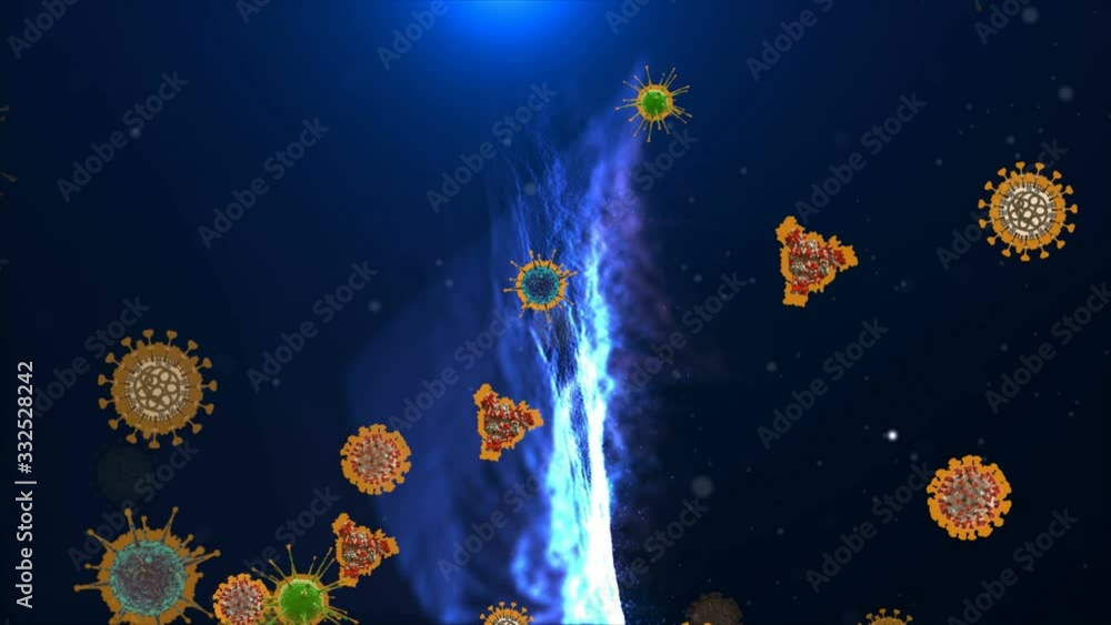 Evil cells of coronavirus bacterium, characters emoji of covid 19 virus ...