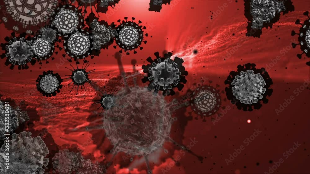 Evil cells of coronavirus bacterium, characters emoji of covid 19 virus ...