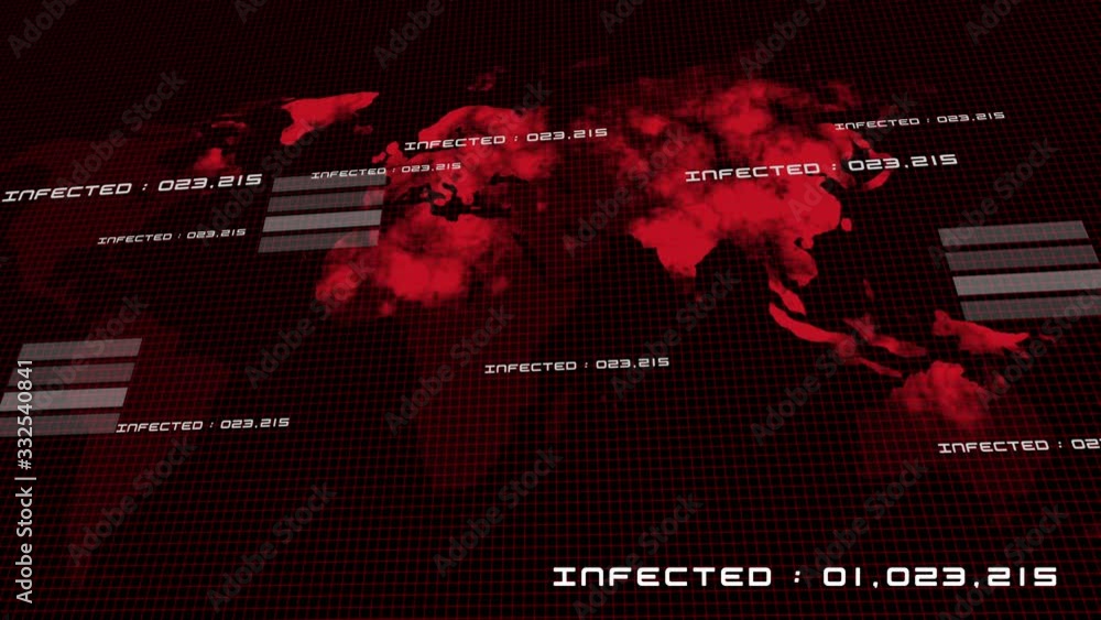 Coronavirus Covid virus outbreak spreading around the world disease ...