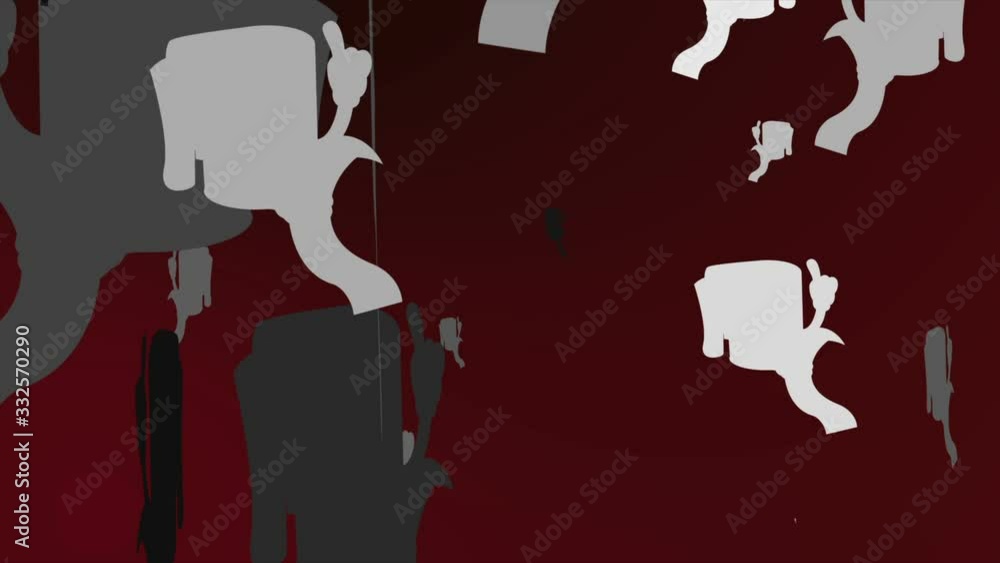 Toilet Roll illustration background animation. Toilet paper emoji ...