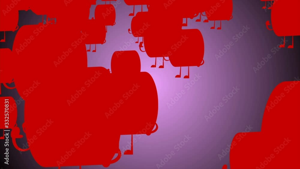 Toilet Roll illustration background animation. Toilet paper emoji ...