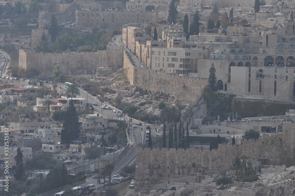 Dome of the Rock. Omar's Mosque. Muslim temple in the ancient city of ...