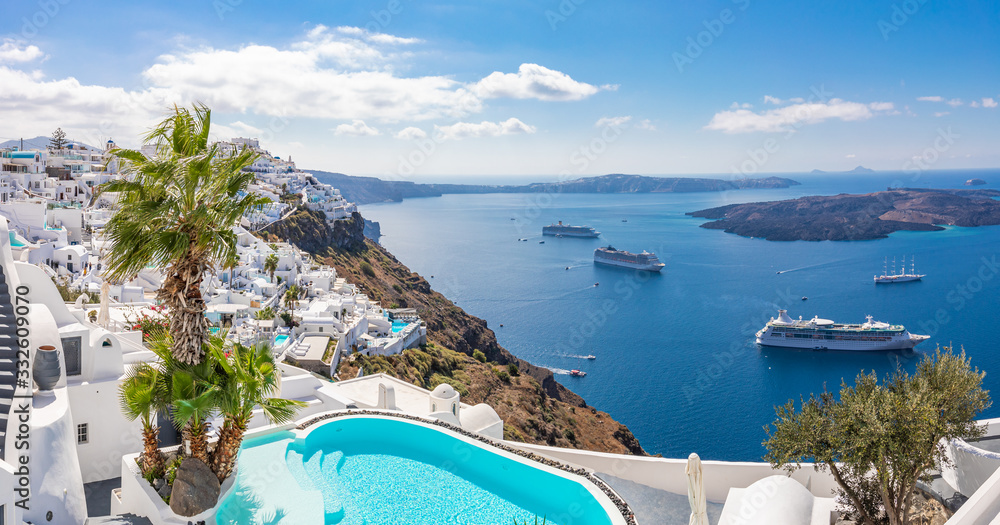 Poster Luxury summer travel and vacation landscape – Wall Art | UkPosters