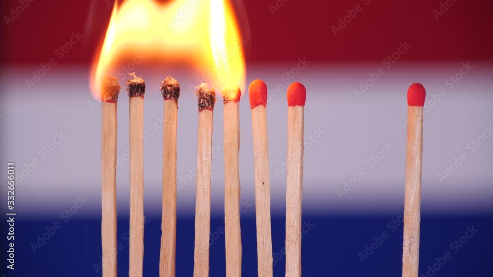 Vidéo Stock Coronavirus outbreak, social distancing concept in ...