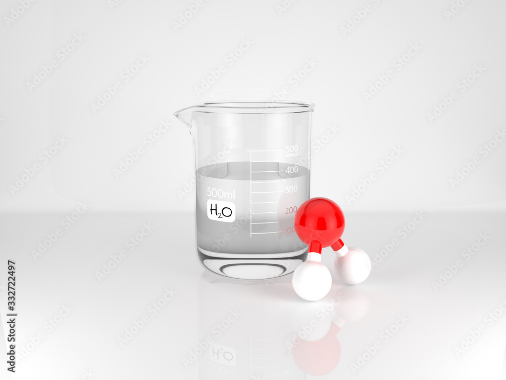 Beaker Filled With Water