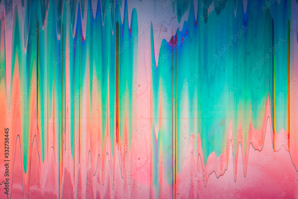Scan Art Glitches New Aesthetic Neon Texture Stock Photo | Adobe Stock