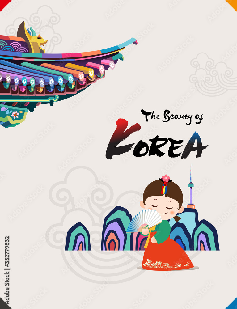 Traditional Korean Fan Design
