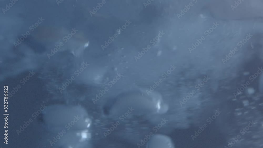 Chemical Reaction. A laboratory chemistry experiment using nitrogen ...