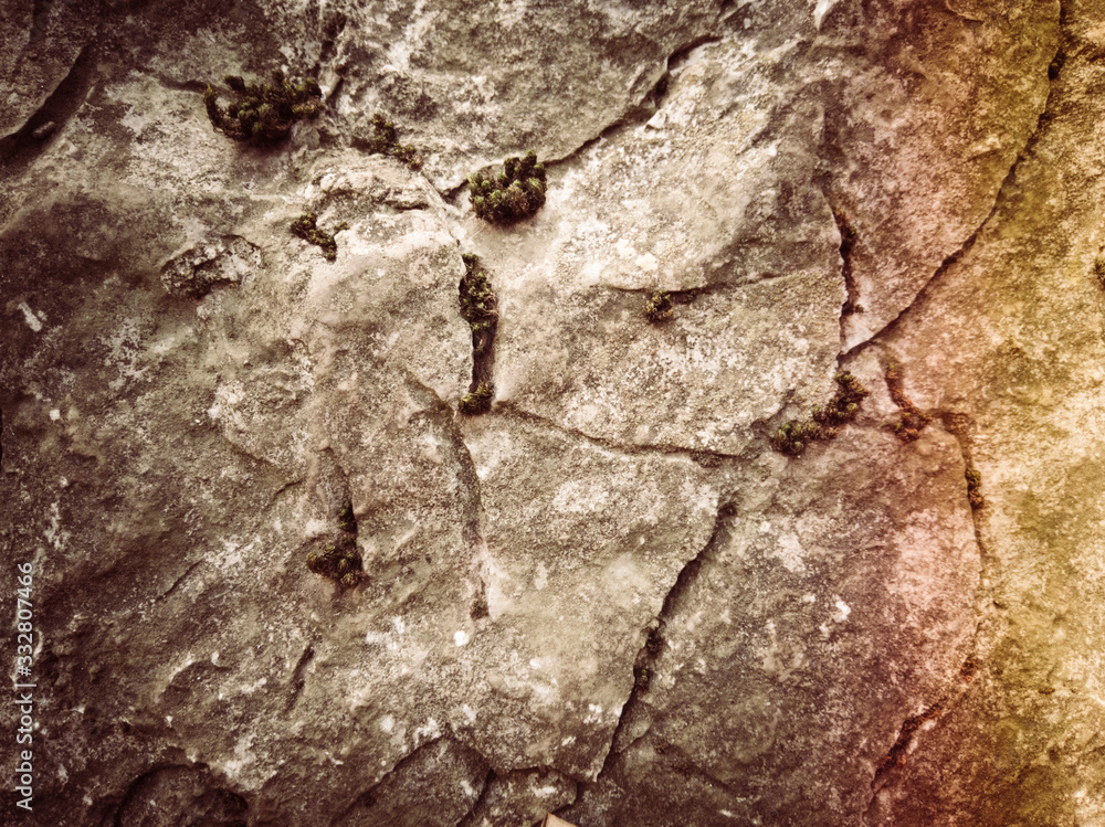 fondo abstracto de roca con grietas en colores claros y degradado a la ...