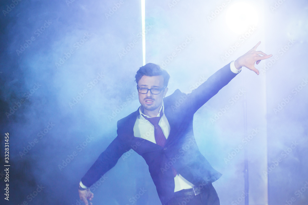 Pasadoble, latin solo dance and contemporary dance - Handsome male ...